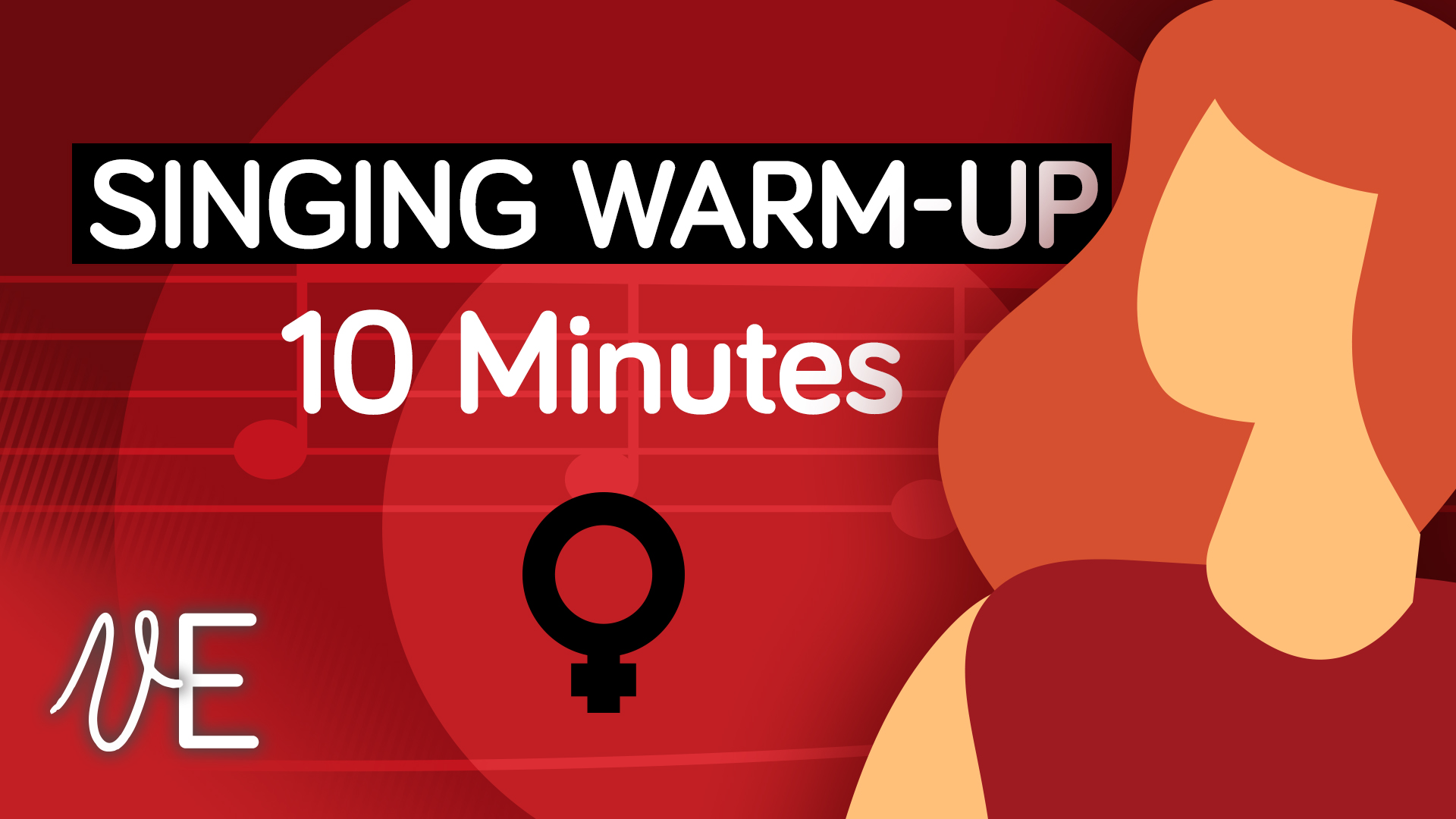 10 Minute Singing Warm-Up (Female Voice) by Dr Dan